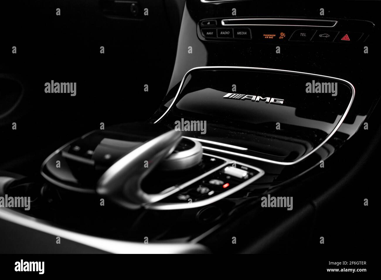 A Model Designation Badge Inside the 2017 Mercedes Benz C63 AMG With ...