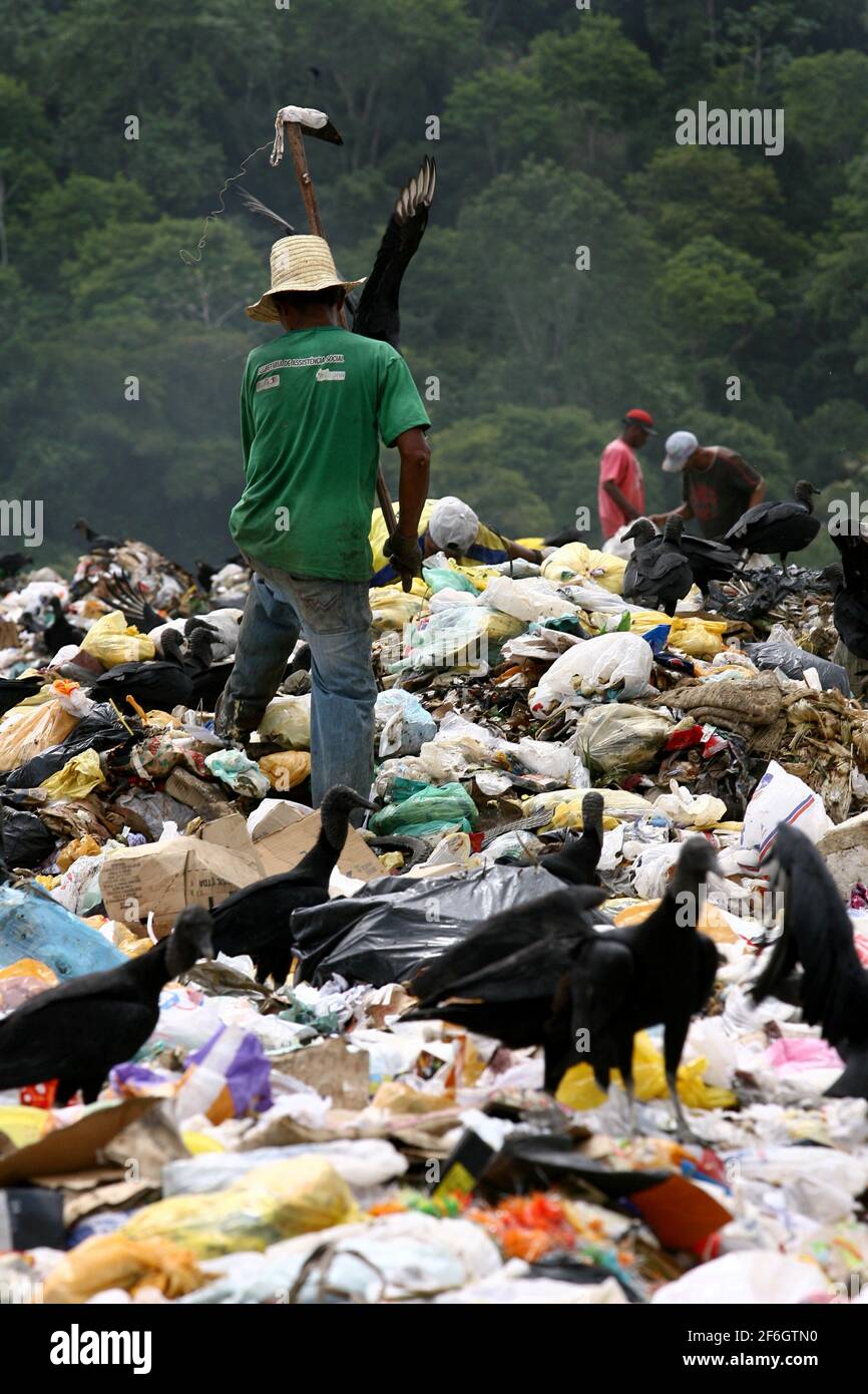 itabuna, bahia, brazil - february 14, 2012: people are seen digging ...