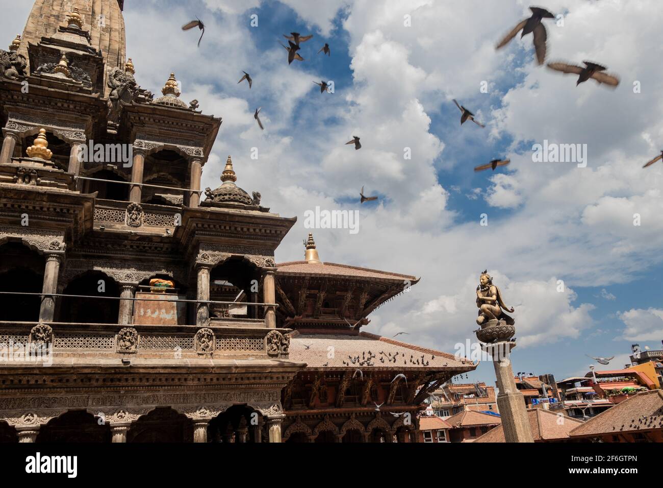 The krishna mandir temple in patan hi-res stock photography and images ...