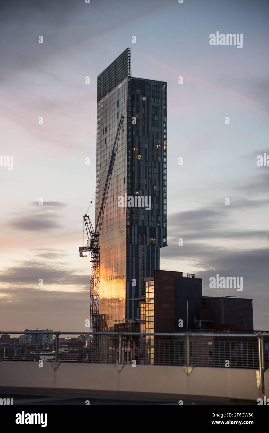 Landmark city tower manchester hi-res stock photography and images - Alamy