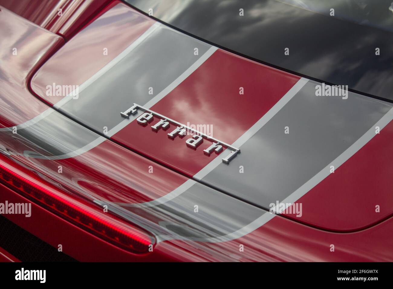 Ferrari stripes hi-res stock photography and images - Alamy