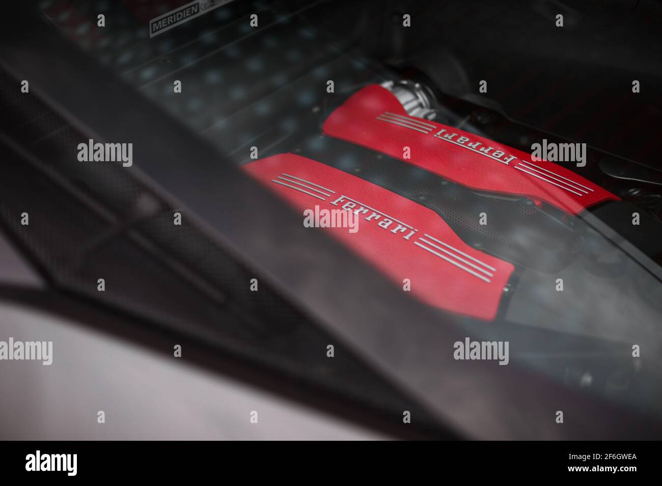 Ferrari engine hi-res stock photography and images - Alamy