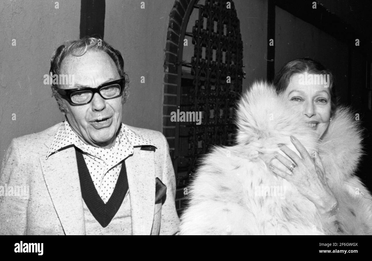 Joseph Link and Loretta Young Circa 1980's. Credit: Ralph Dominguez ...