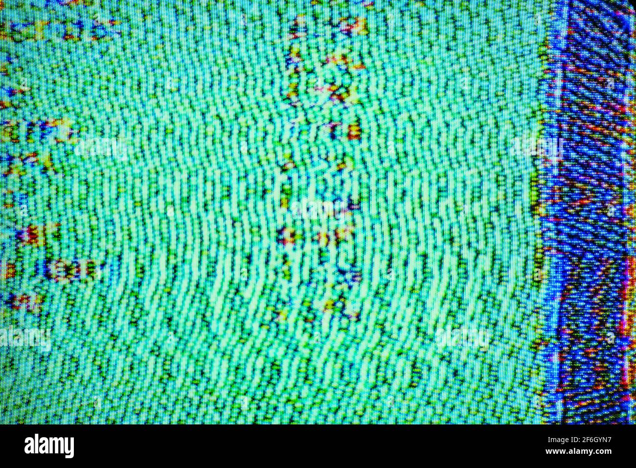 Pixelated tv screen hi-res stock photography and images - Alamy