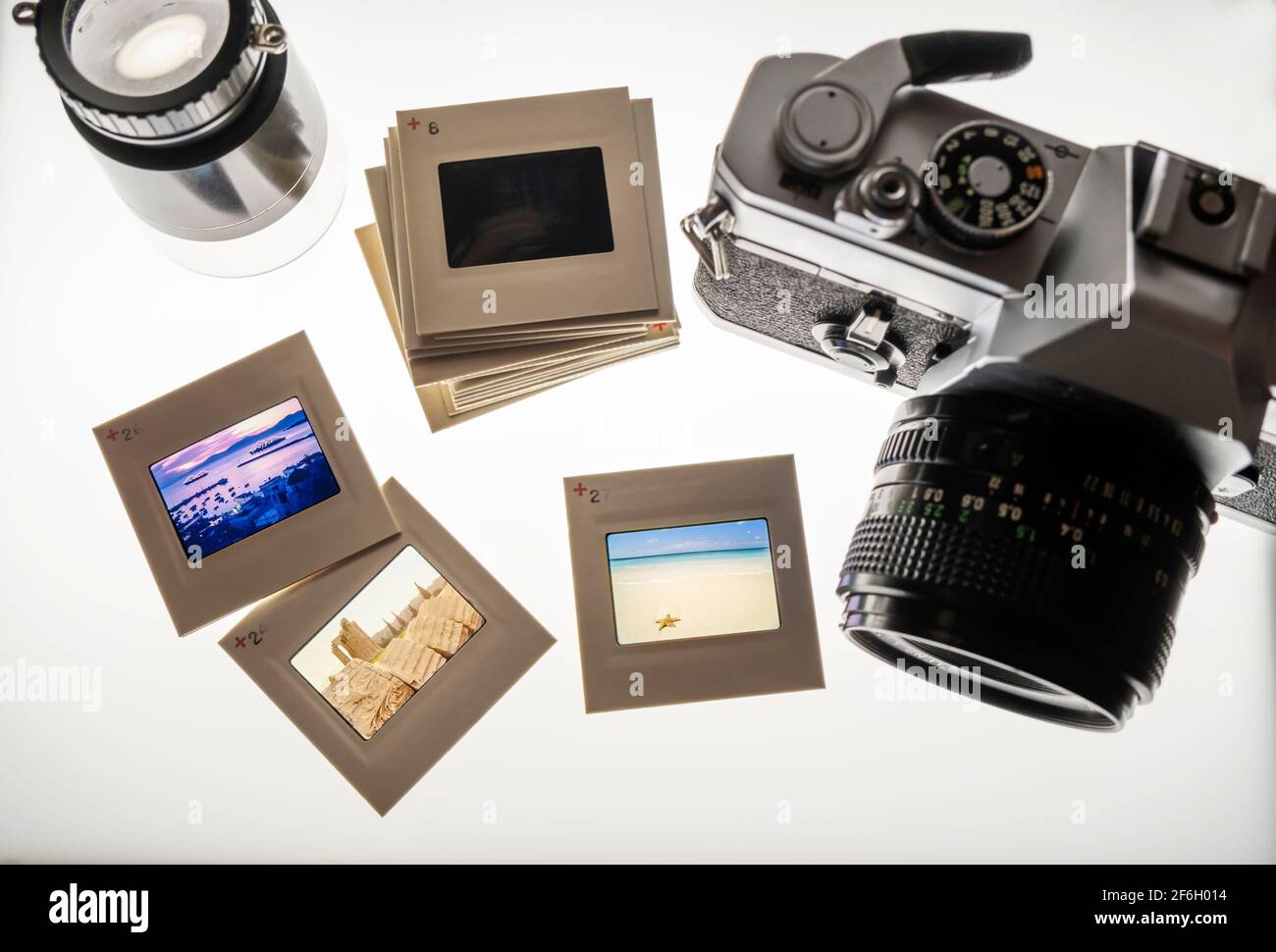 Camera with slides hi-res stock photography and images - Alamy