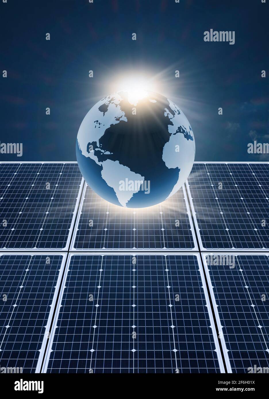 Earth against sky hi-res stock photography and images - Alamy