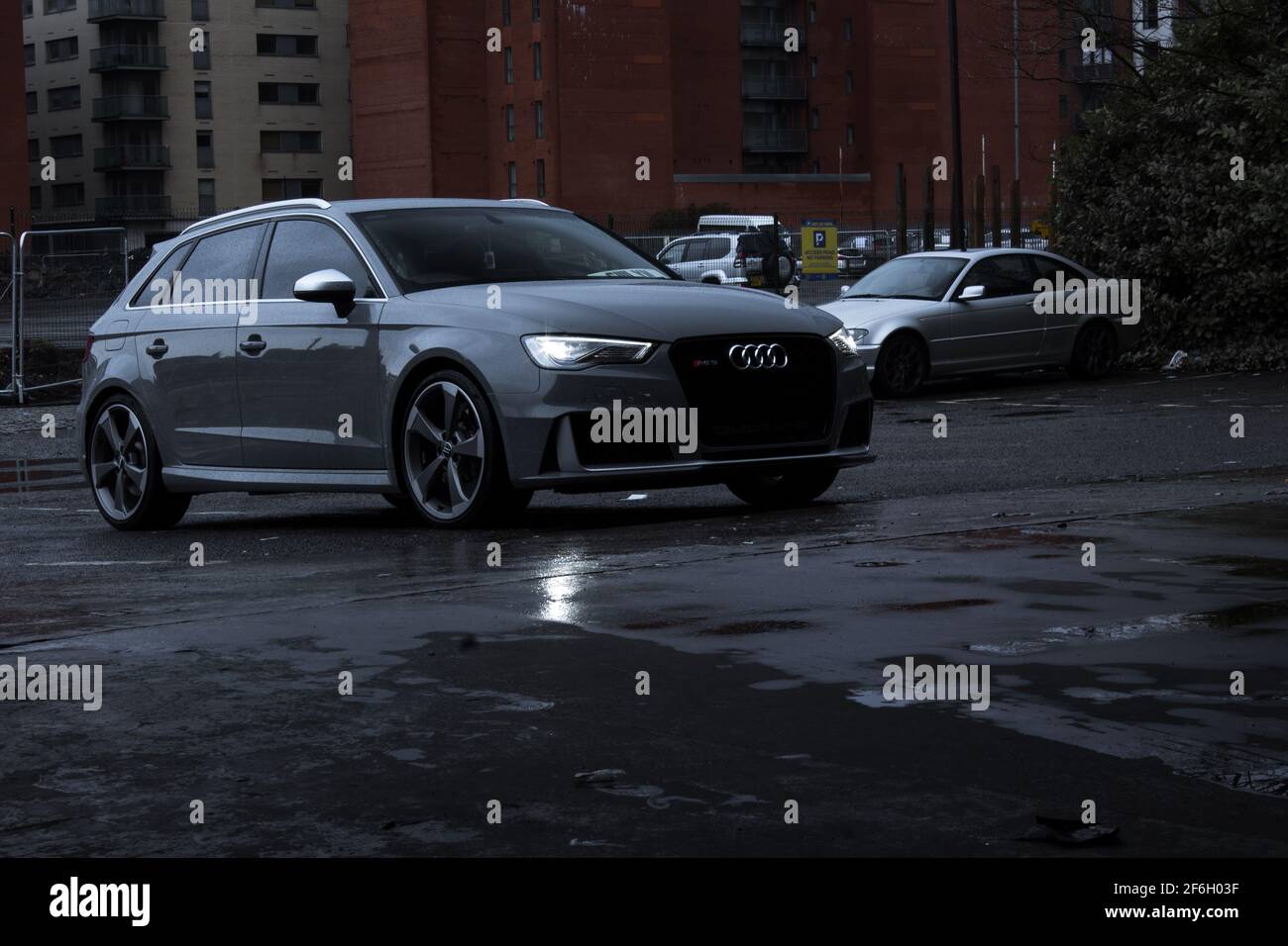 Audi rs3 grey hi-res stock photography and images - Alamy
