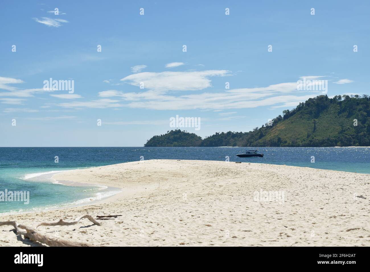 landscape of sea from Kai island travel location in Thailand Stock ...