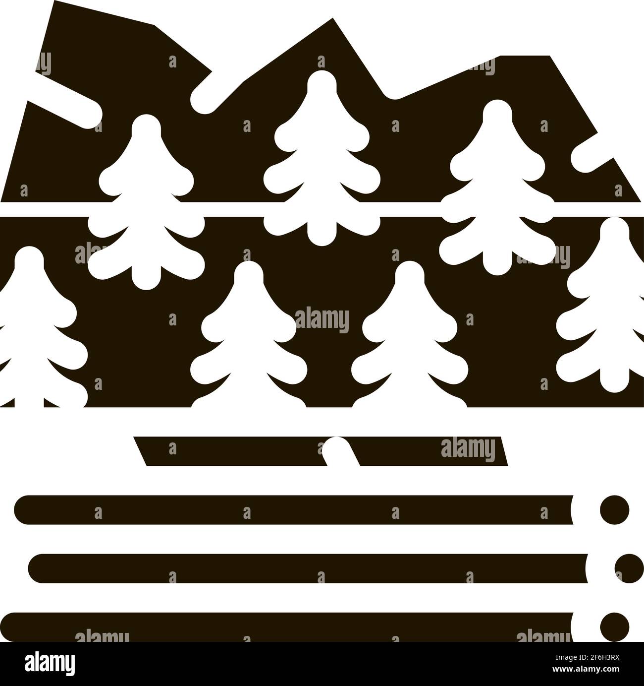 Bulldozer logging bulldozer Stock Vector Images - Alamy