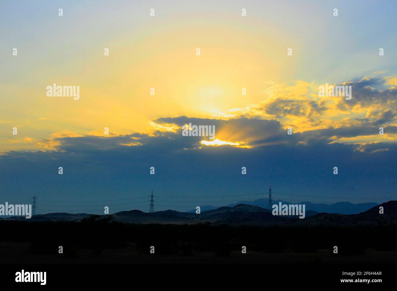 Jeddah tower at sunrise hi-res stock photography and images - Alamy