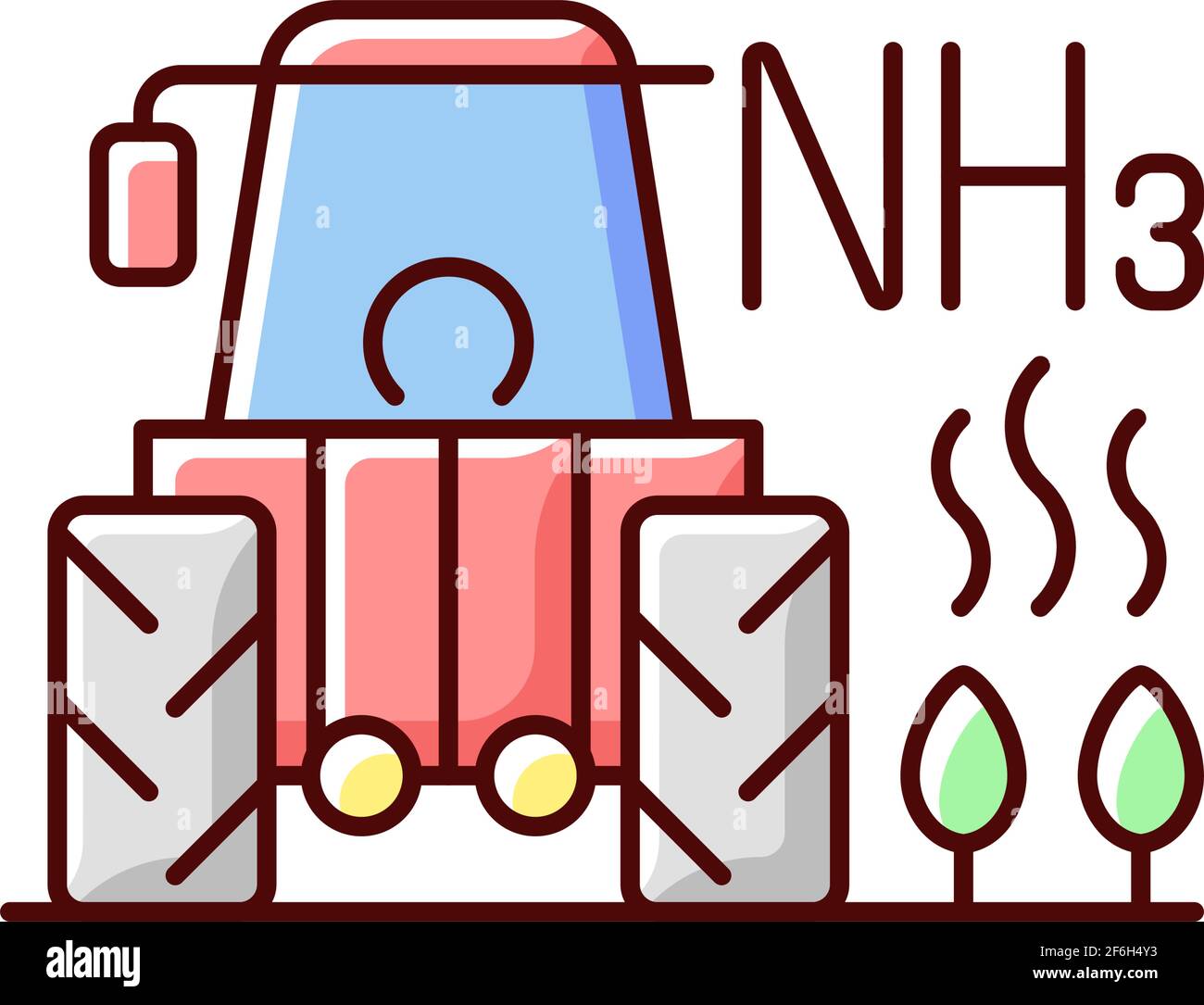 Farming RGB color icon Stock Vector Image & Art - Alamy