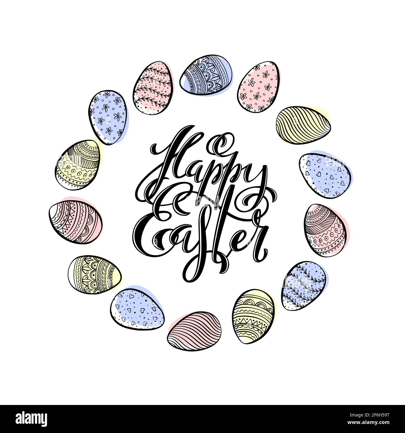 Easter egg poster retro hi-res stock photography and images - Alamy