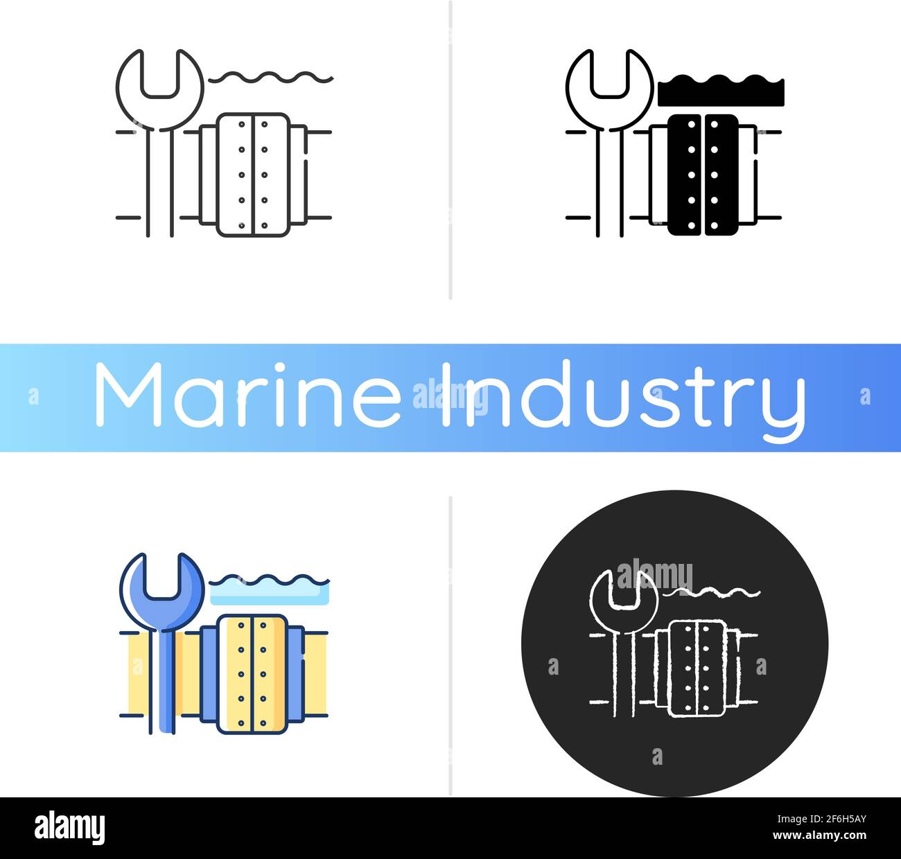 Subsea pipeline Stock Vector Images - Alamy
