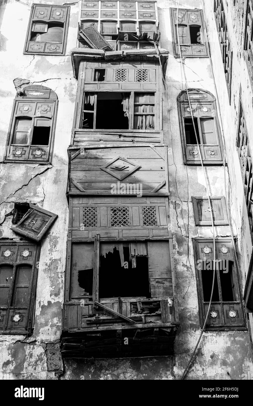 unesco world historical city in jeddah Stock Photo - Alamy