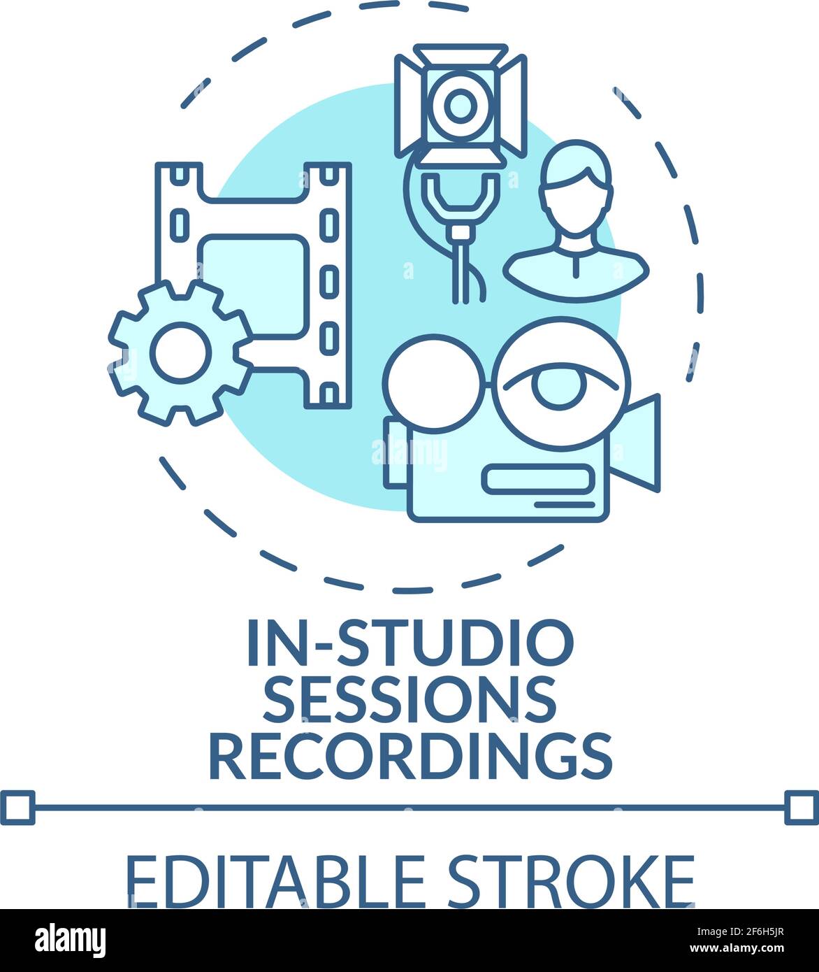 Recording sessions Stock Vector Images - Alamy