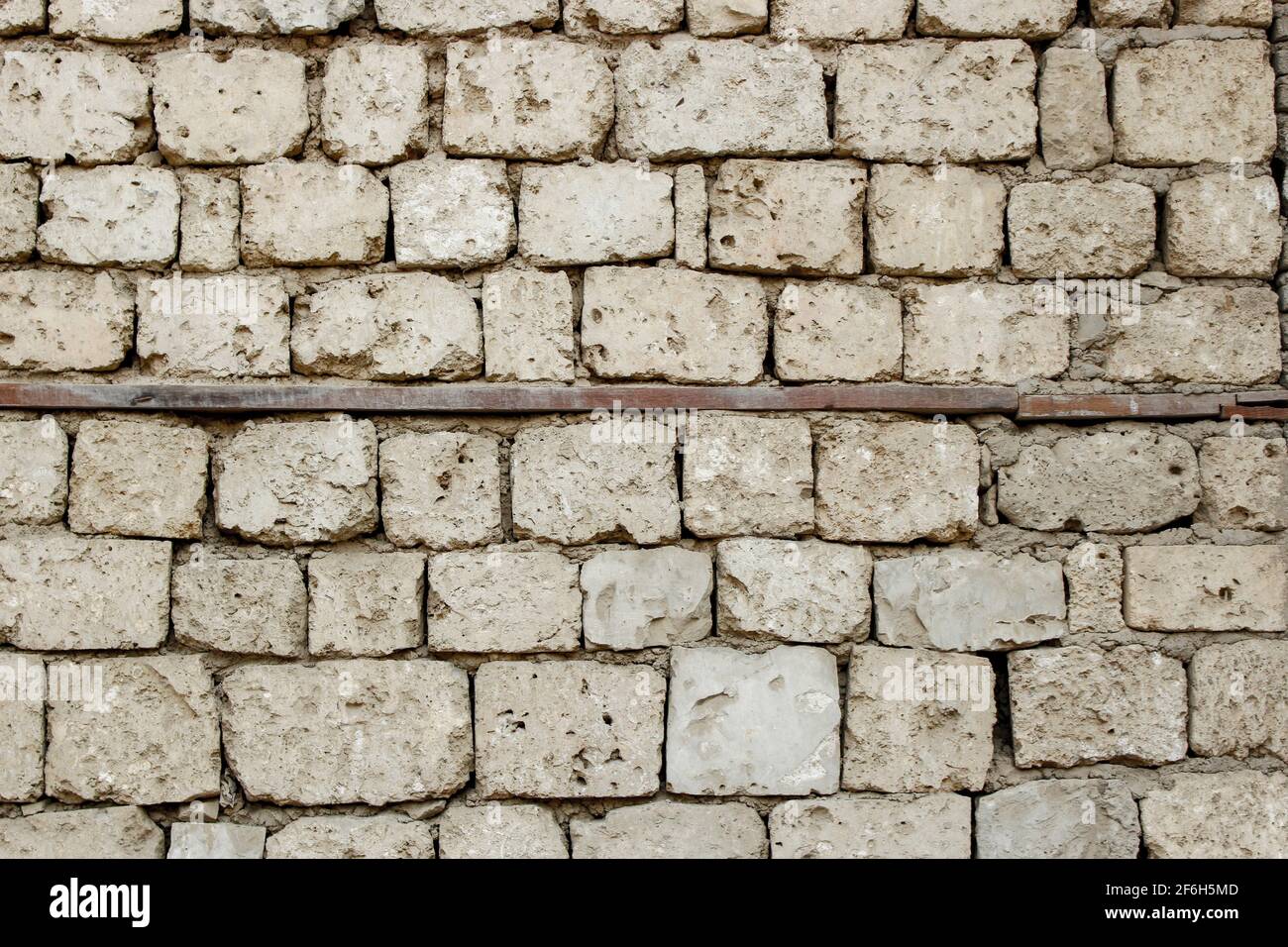 old wrick wall texture in historiocal city jeddah Stock Photo - Alamy