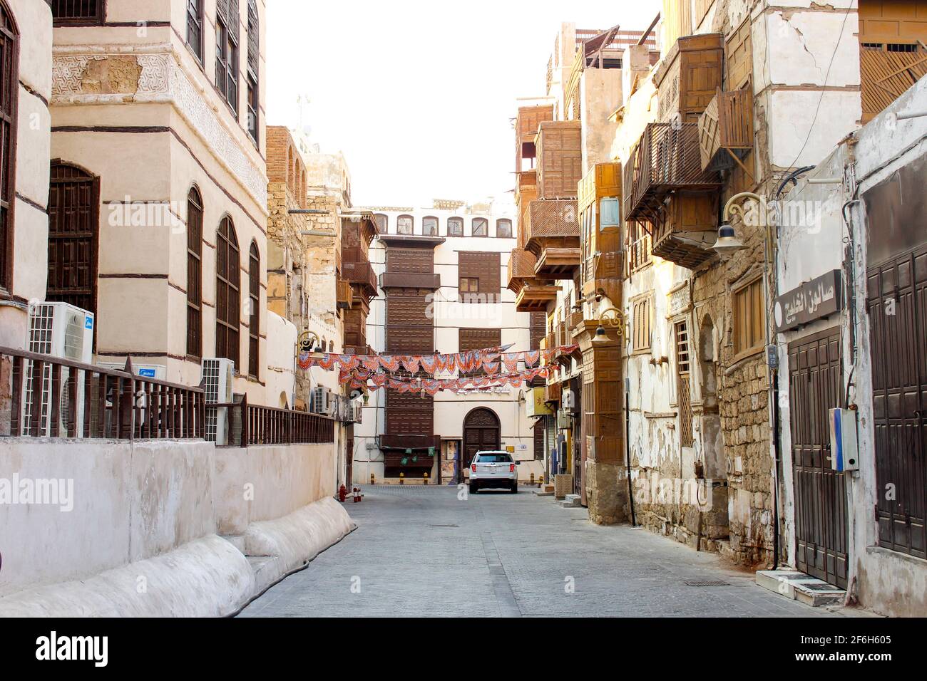 unesco world historical city in jeddah Stock Photo - Alamy