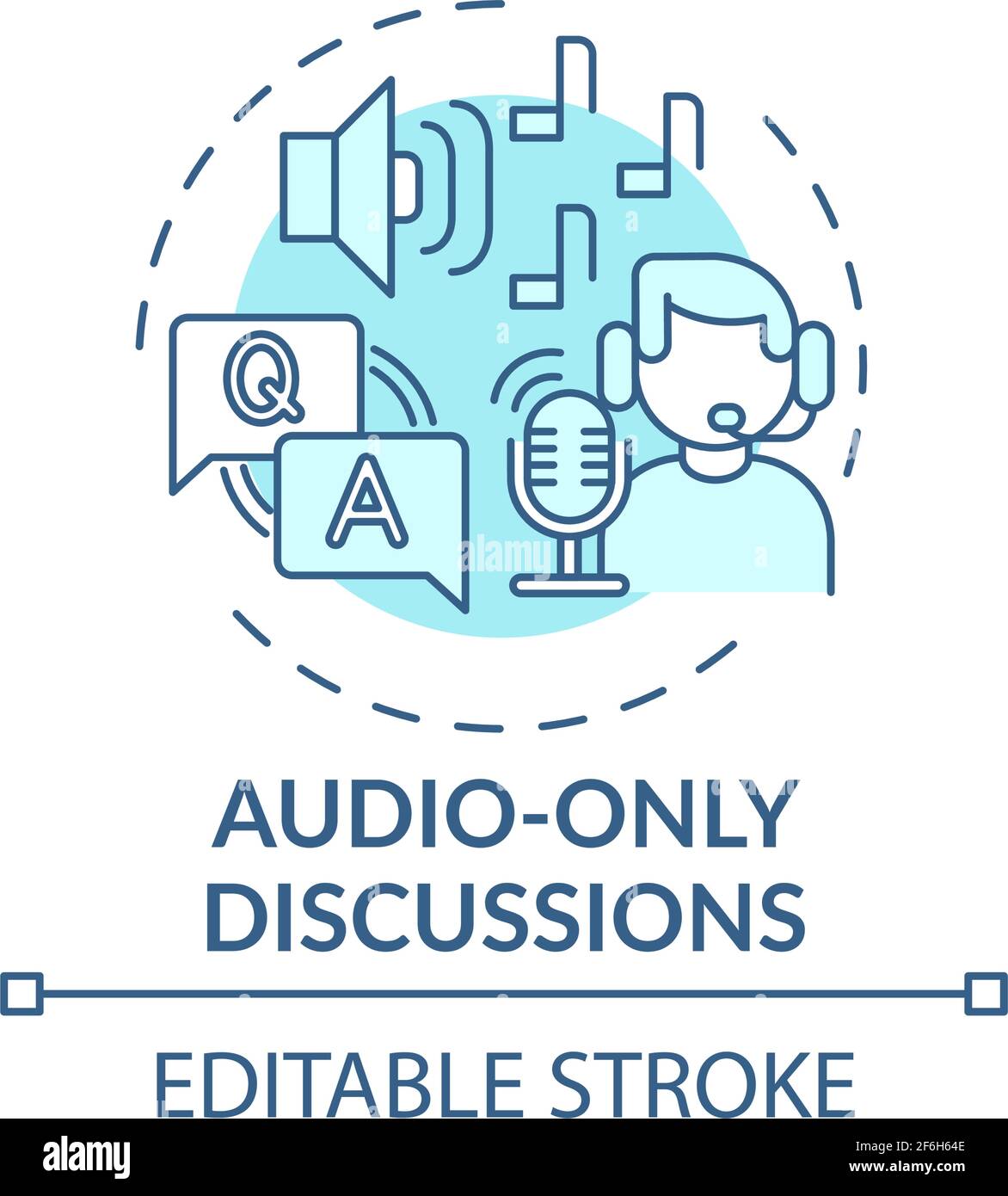 Engaging virtual discussion Stock Vector Images - Alamy