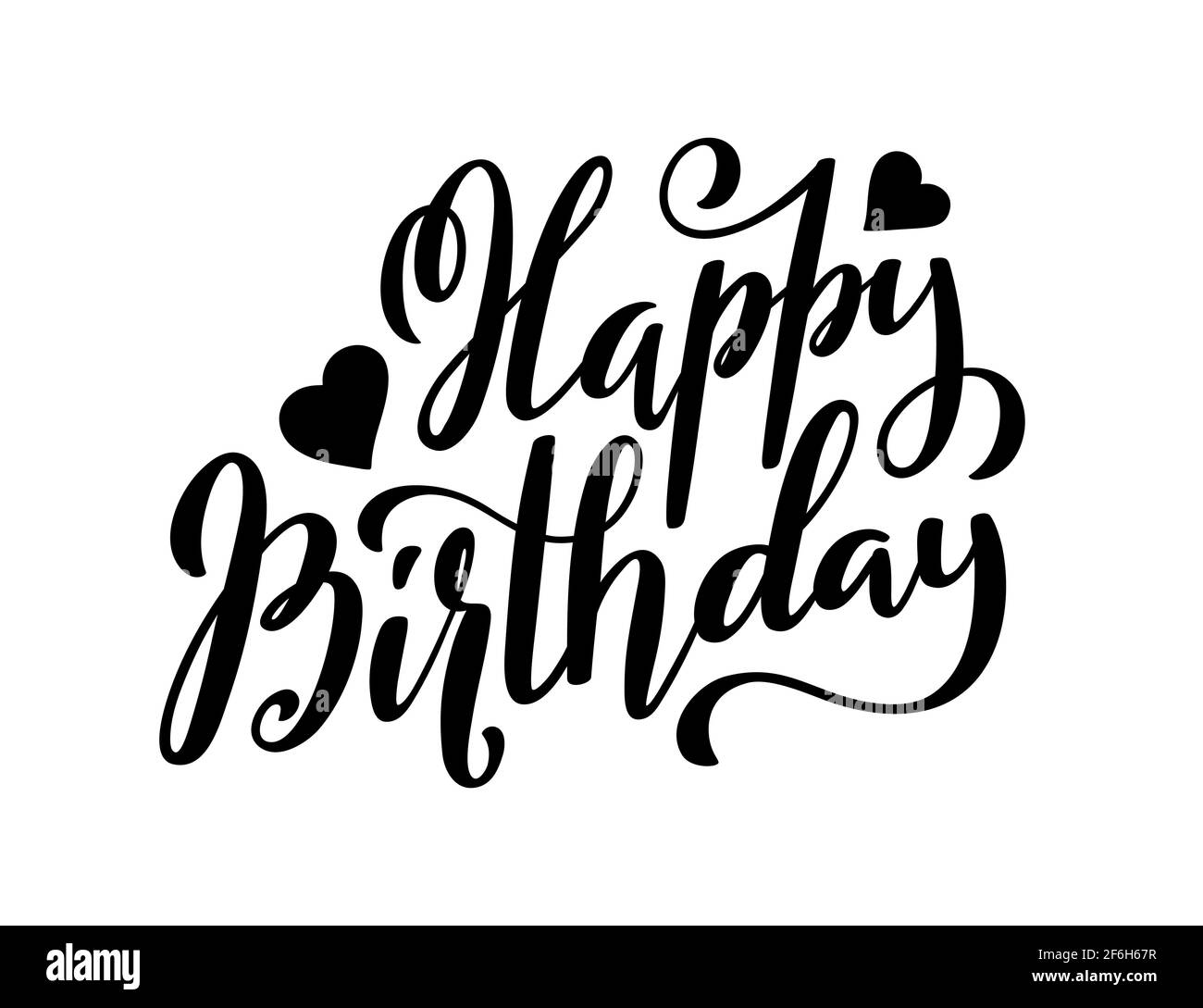 Birthday card cute gift Black and White Stock Photos & Images - Alamy
