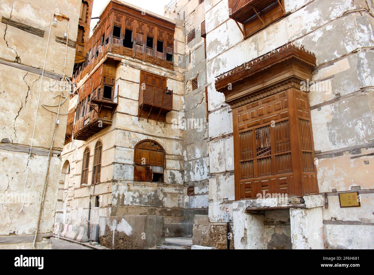 unesco world historical city in jeddah Stock Photo - Alamy