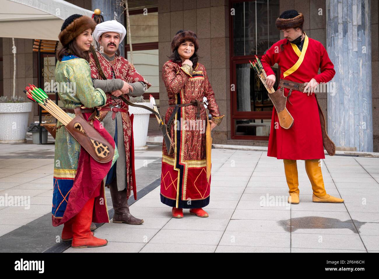 Medieval turkish woman clothing hi-res stock photography and images - Alamy