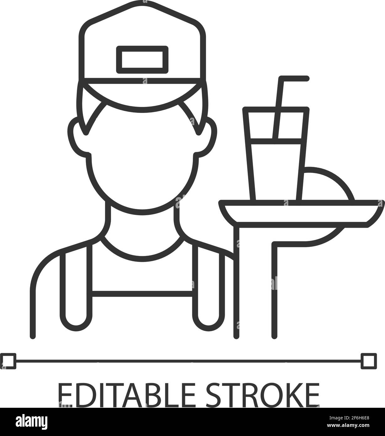 Working poor linear icon Stock Vector Image & Art - Alamy