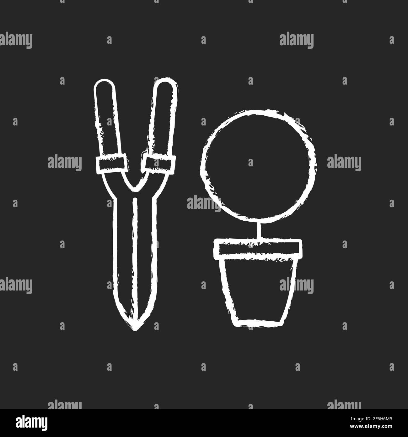 Agriculture pruning shears on Stock Vector Images - Alamy