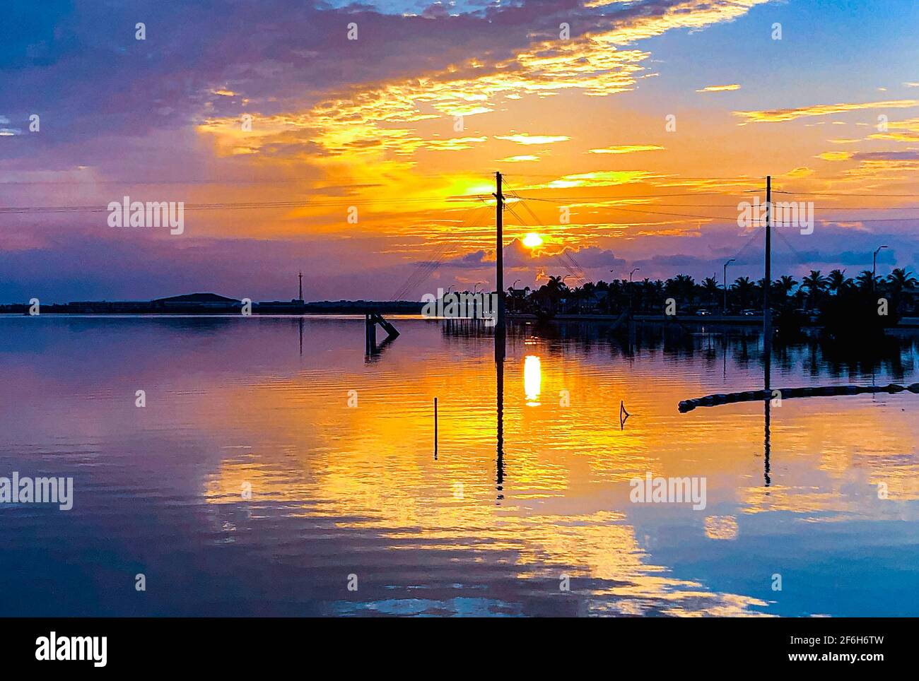 Key West Sunset Stock Photo - Alamy