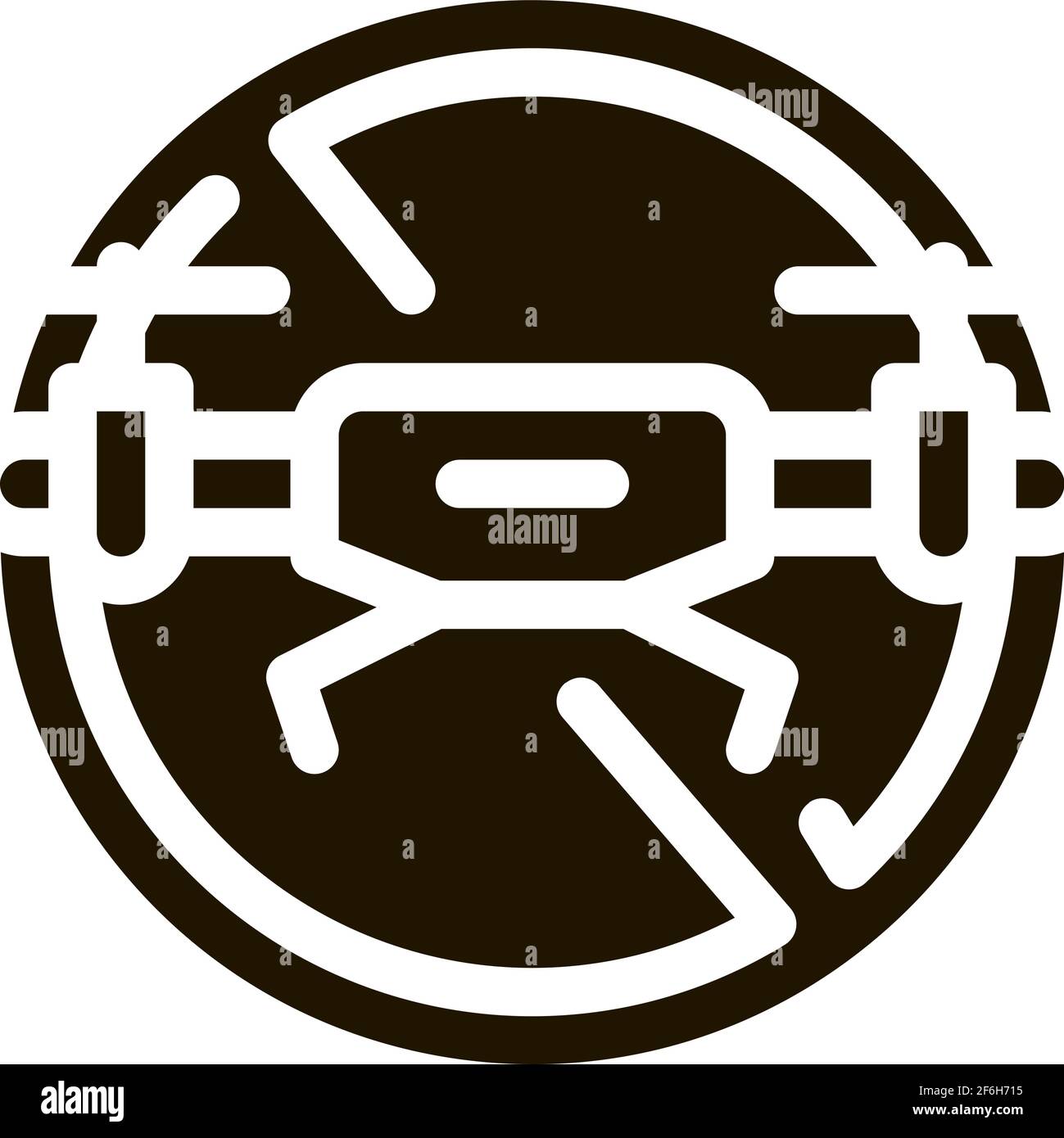 Drone crossed out sign icon Stock Vector Images - Alamy