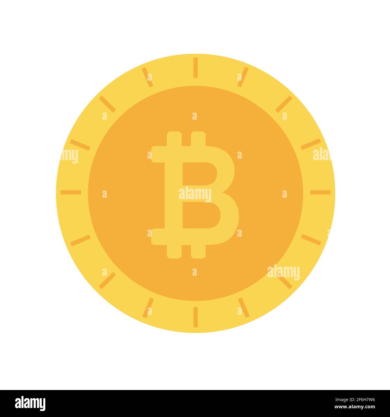 Bitcoin gold icon money Cut Out Stock Images & Pictures - Alamy