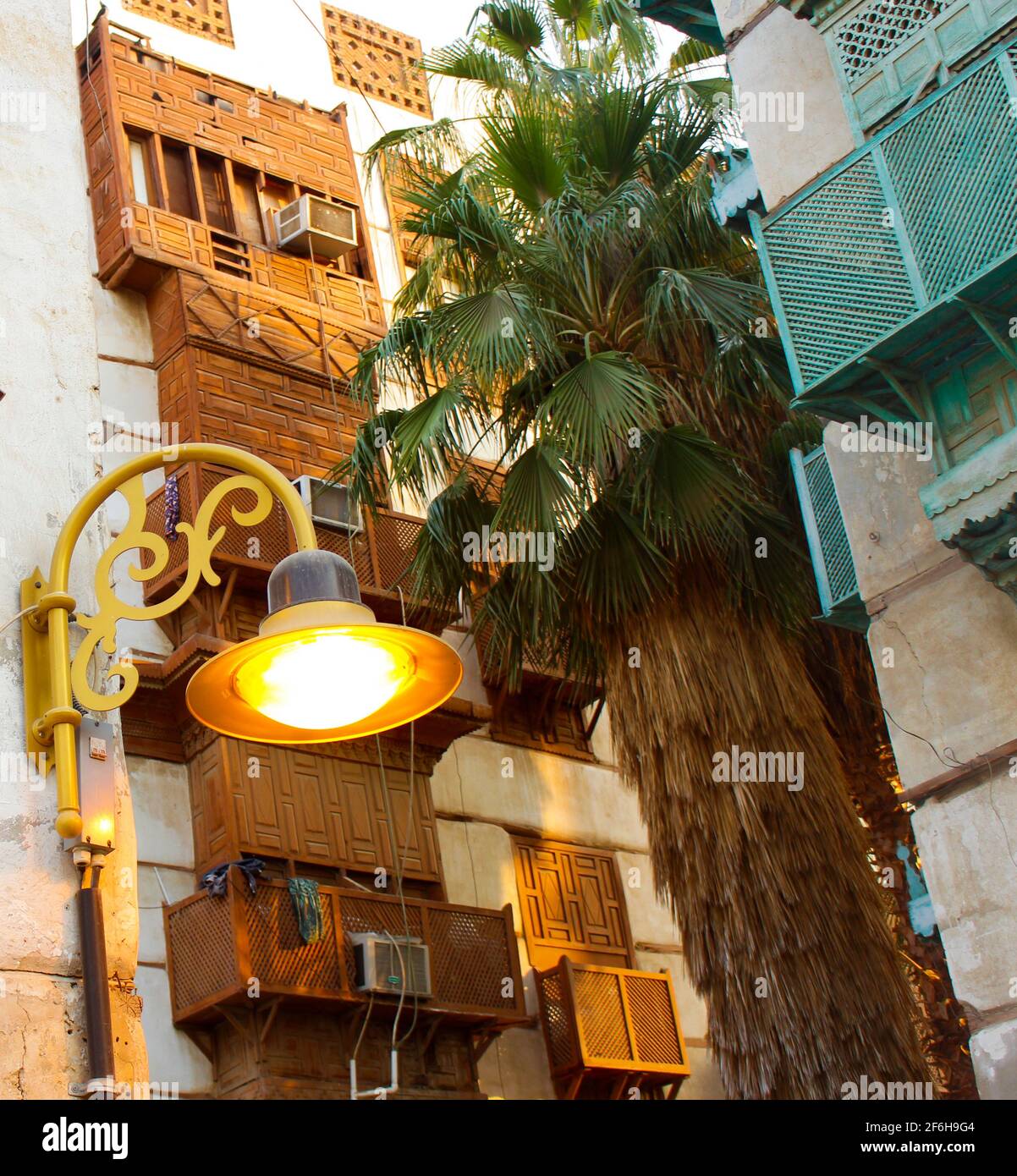 unesco world historical city in jeddah Stock Photo - Alamy