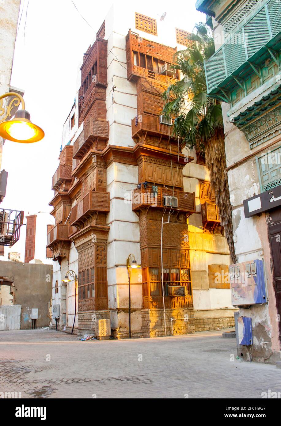 unesco world historical city in jeddah Stock Photo - Alamy