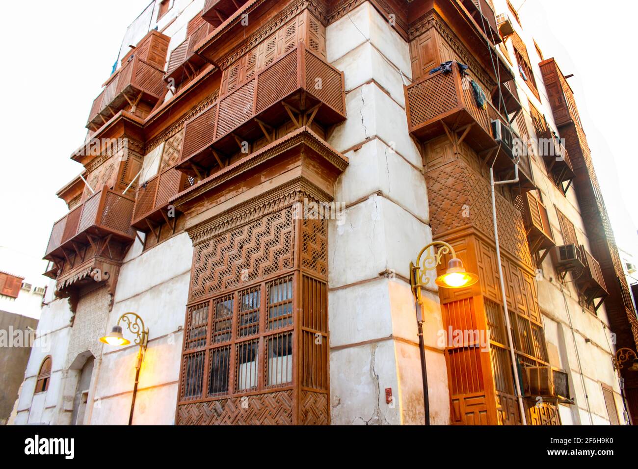 unesco world historical city in jeddah Stock Photo - Alamy