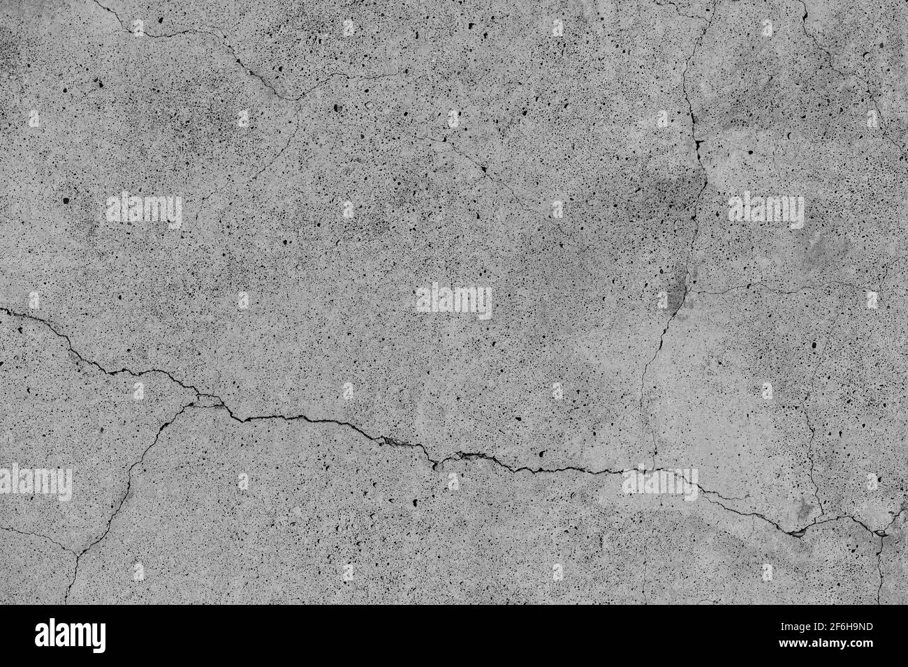 Concrete with crack broken in floor wall texture. Chapped surface ...