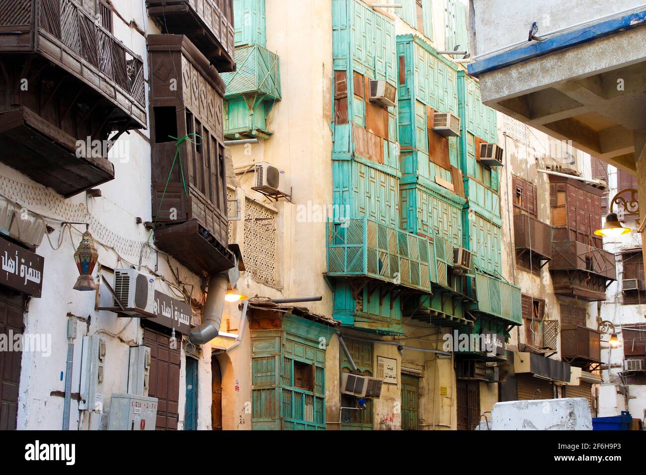 unesco world historical city in jeddah Stock Photo - Alamy