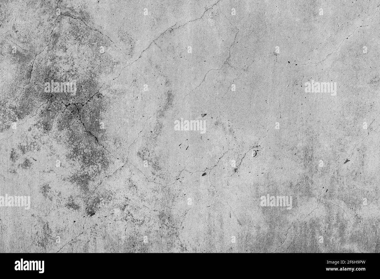 Concrete with crack broken in floor wall texture. Chapped surface ...