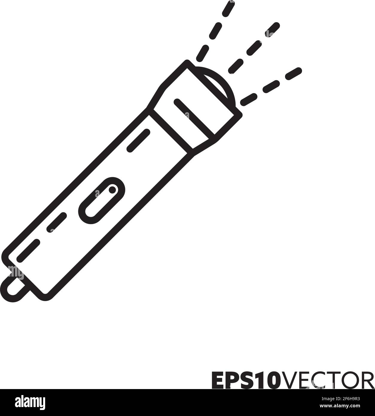 Flashlight Vector