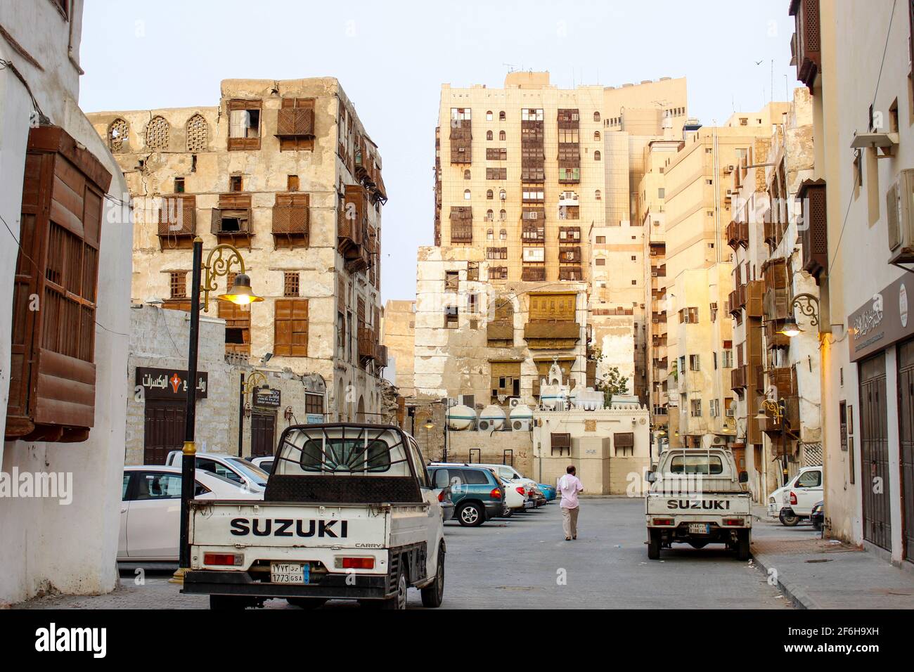 unesco world historical city in jeddah Stock Photo - Alamy