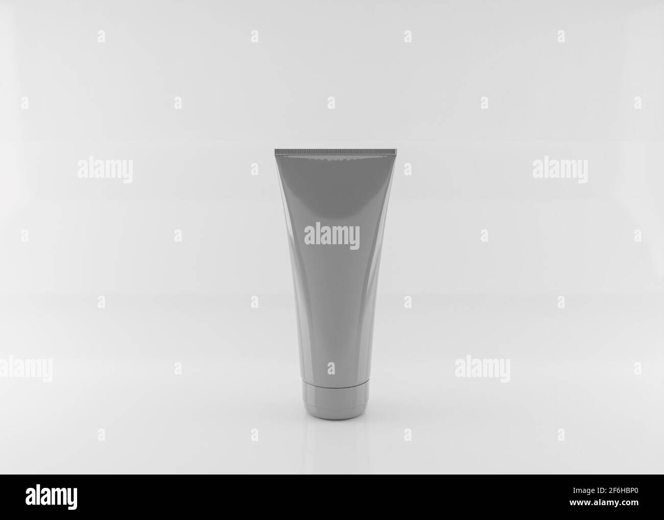 Cosmetic packet ready for mockup base.3d illustration Stock Photo - Alamy