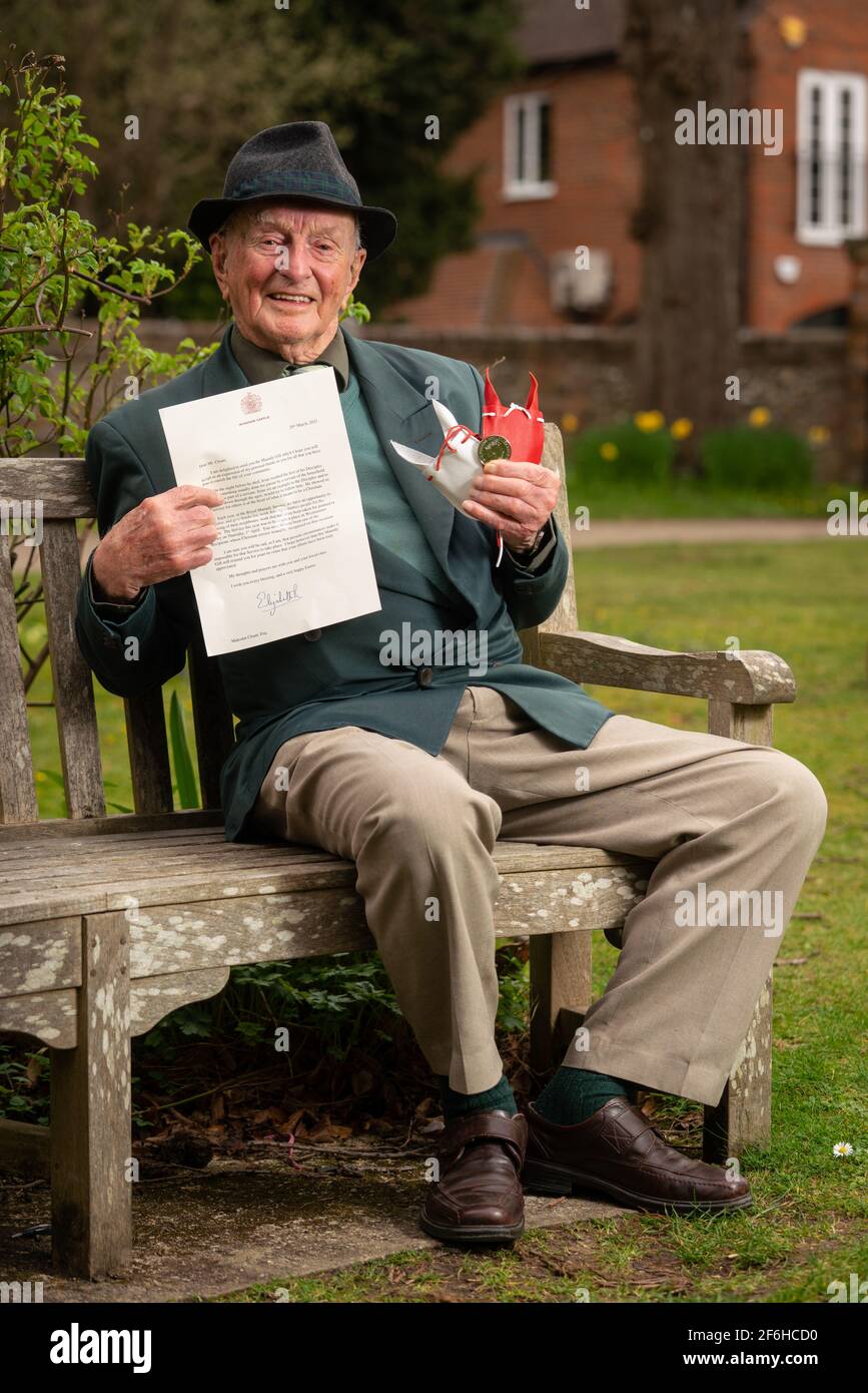Malcolm Cloutt from Princes Risborough, Buckinghamshire, a veteran ...