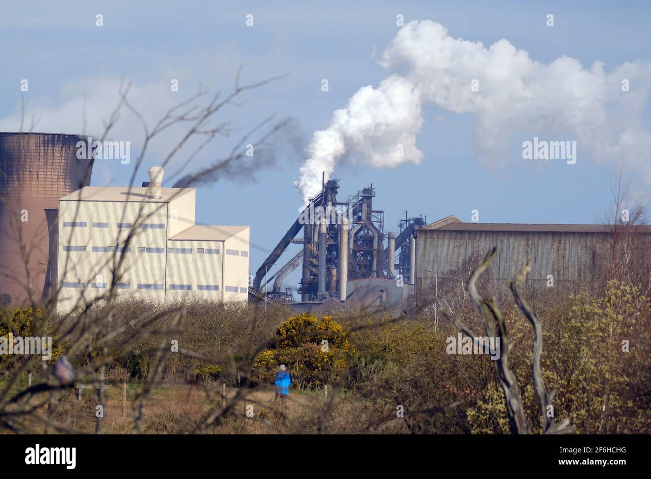 Heavy steelmaking industry in UK. Fully integrated iron and steel ...