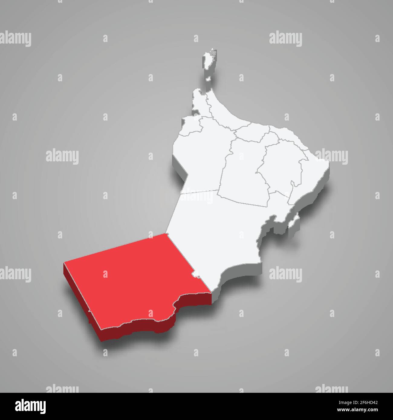 Dhofar map Stock Vector Images - Alamy