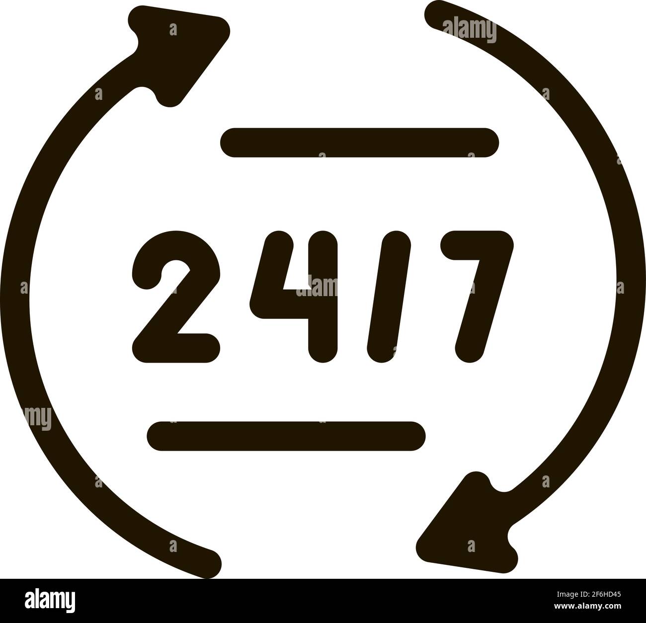 webshop working day and night icon Vector Glyph Illustration Stock ...