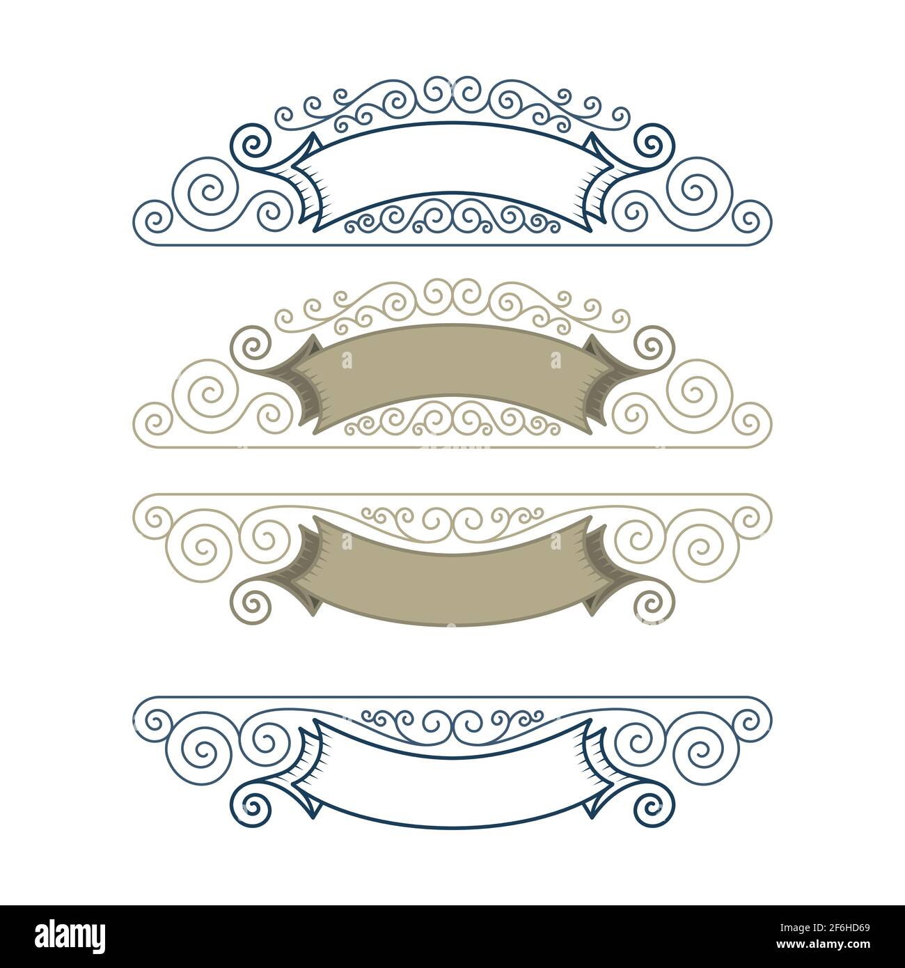 Design frame pen ink Stock Vector Images - Alamy