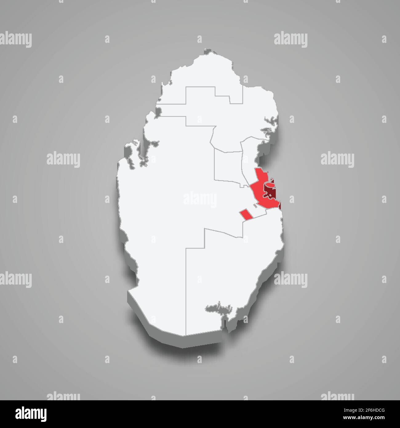 Doha overview Stock Vector Images - Alamy