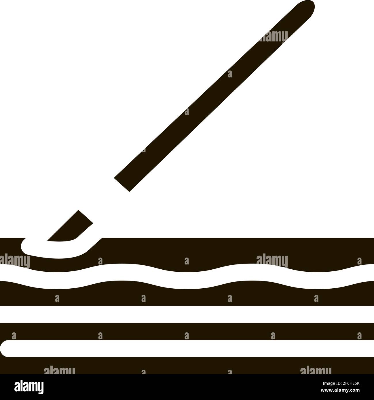 surgical incision icon Vector Glyph Illustration Stock Vector Image ...