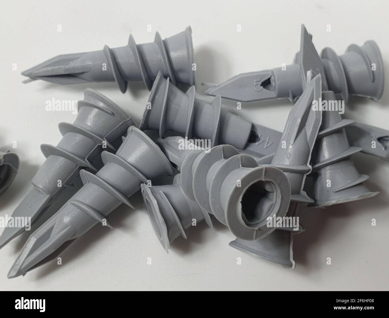 driva dowel for fixing in drywall, interior repair Stock Photo - Alamy