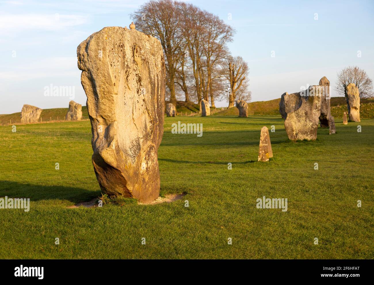 Megalithic prehistoric standing stones Neolithic stone circle henge ...