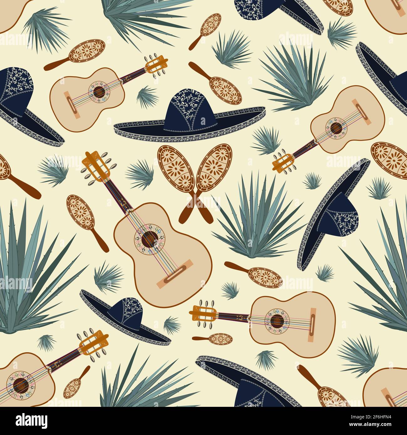 Mexican Background Pattern