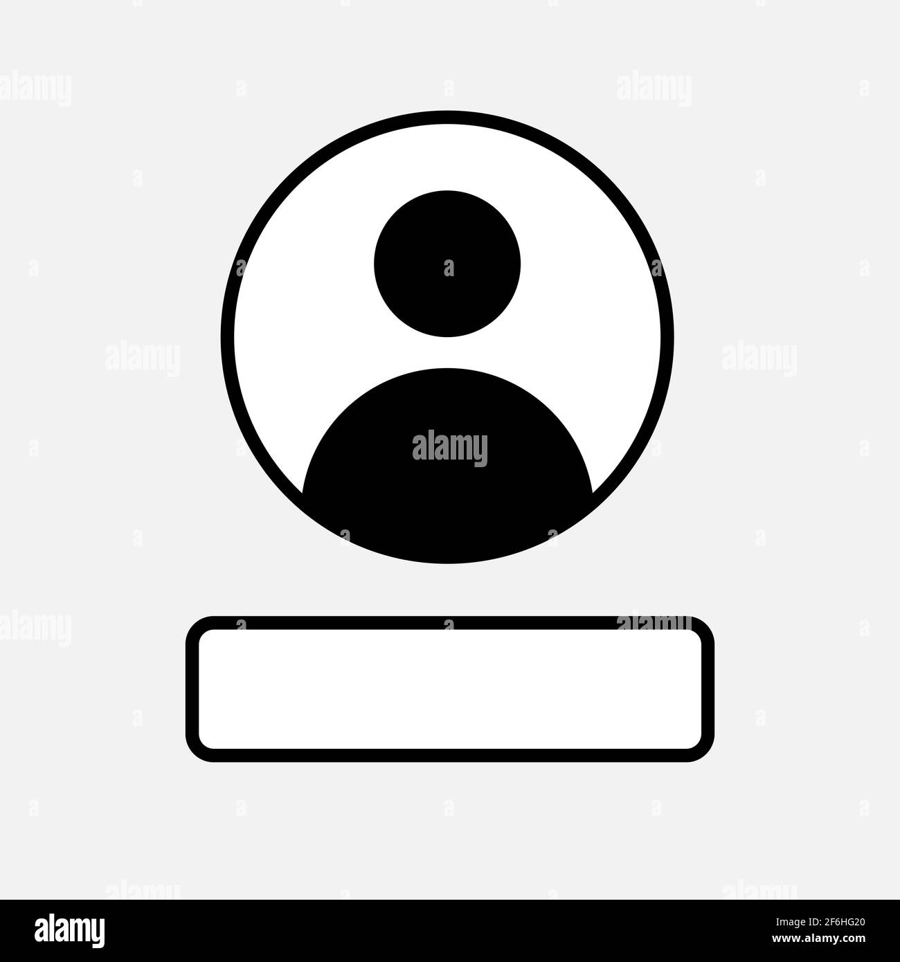 Man Icon vector. Simple flat symbol. Perfect Black pictogram ...